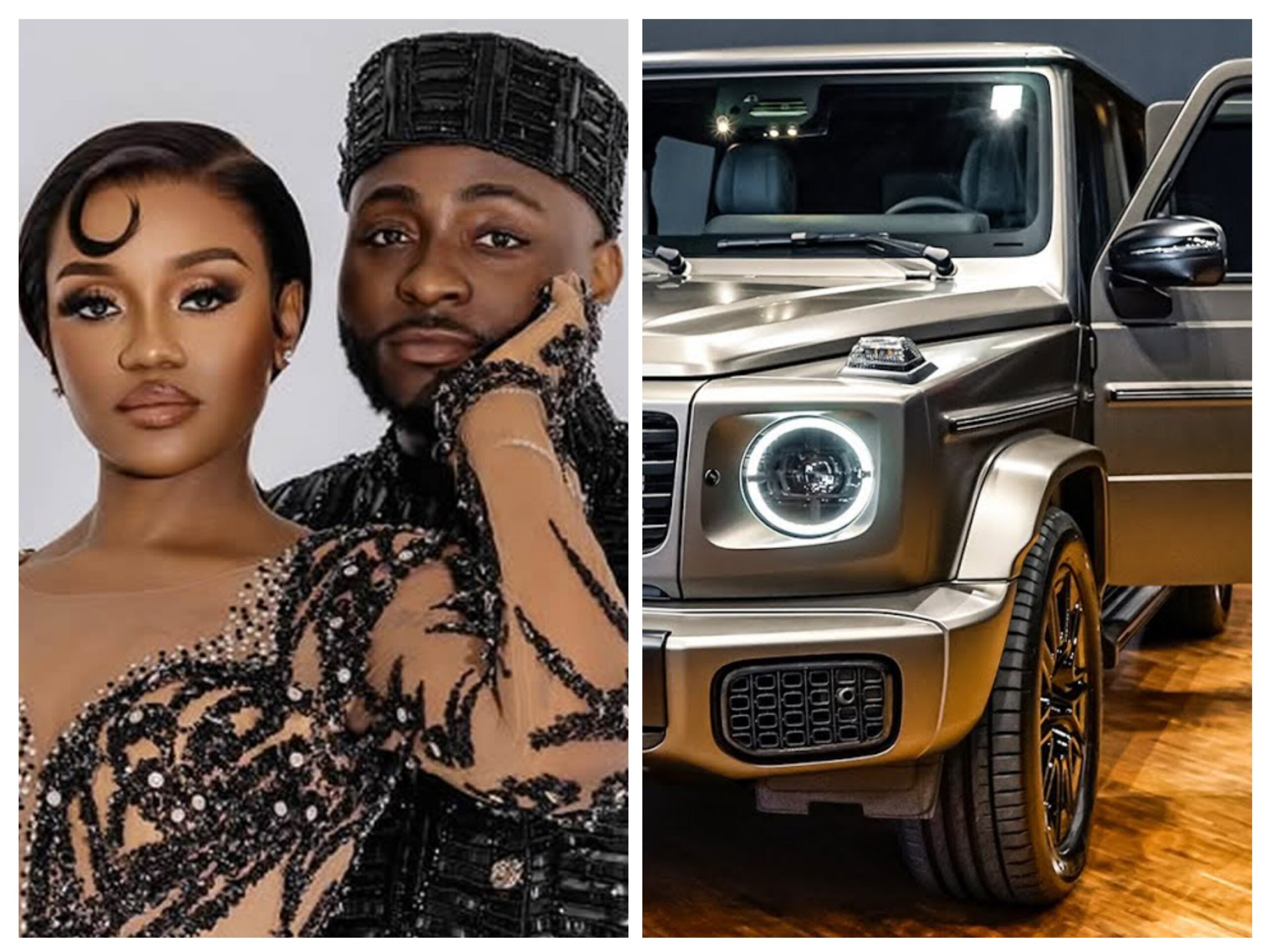 'My Wife deserves the best,' Davido gifts Chioma N240m 2025 G-Wagon ...