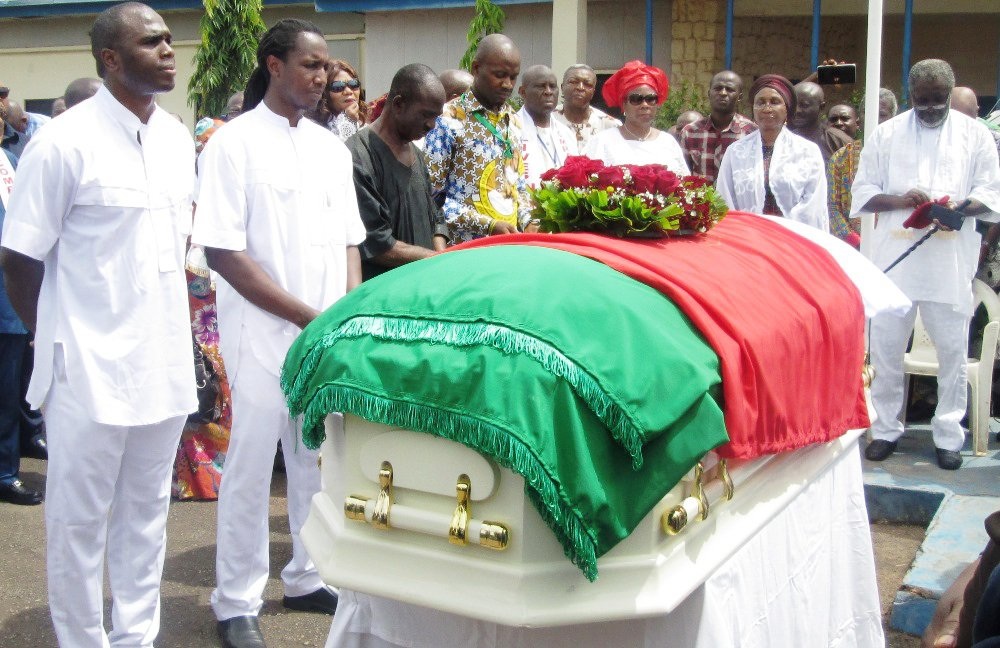 Uche Chukwumerije laid to rest - Daily Review Online - Nigeria and ...